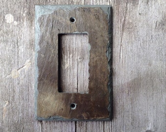 Vermont Slate Art Switch Plates by VermontSlateArt on Etsy
