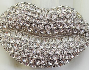 Rhinestone lips | Etsy