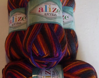 Self patterning yarn | Etsy