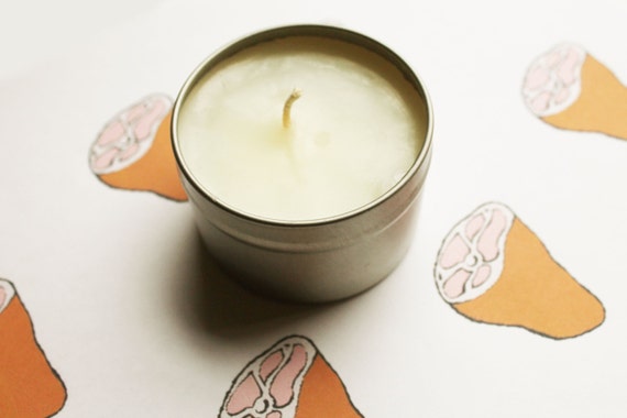 Baked Ham Scented Candle Vegan Candle Homemade Candles