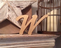 Unique wooden letter w related items | Etsy