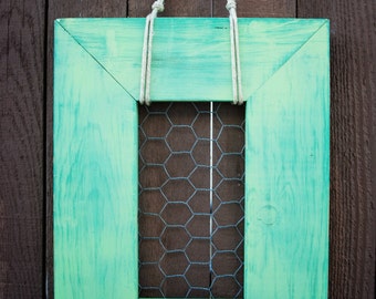 Wood Square Shelf Distressed Decor 1pc by JERIVANN on Etsy