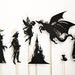 Little Red Riding Hood Shadow Puppet Set: Six by adventureinabox