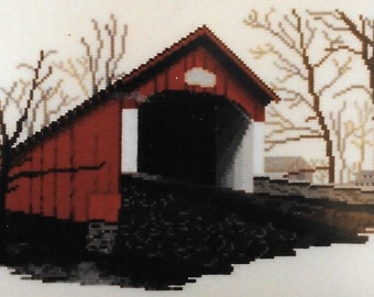 Covered bridge | Etsy