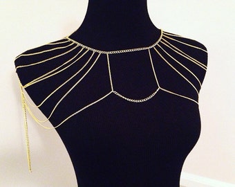 Body necklace | Etsy