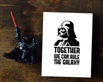 Items similar to Printable Fathers Day Card - Star Wars - Fathers Day ...