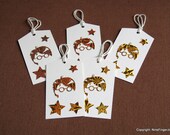 Papercut Wall Art Greeting Cards Custom Design by NineFingerJo