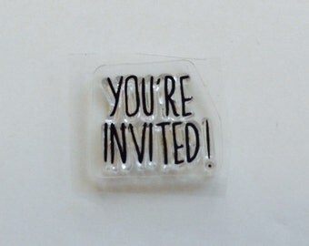 Youre invited stamp | Etsy