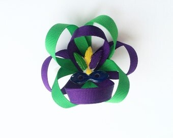 Mardi gras ribbon | Etsy