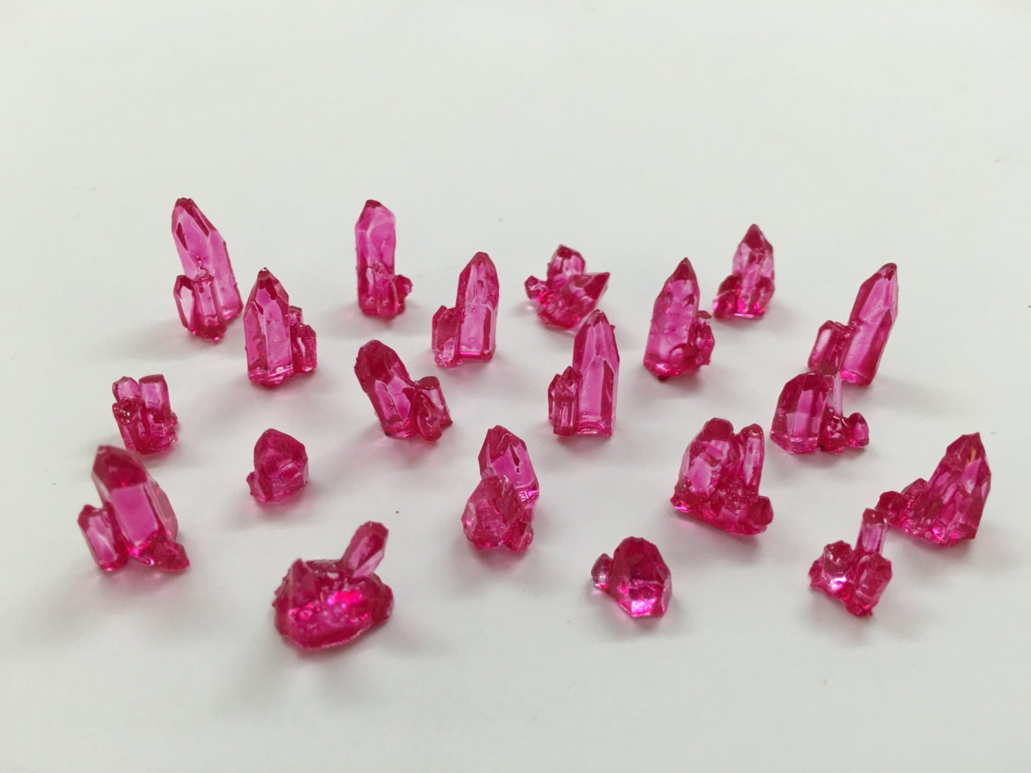 Warhammer 40K Necron Basing Crystals Pink x20 Custom Made