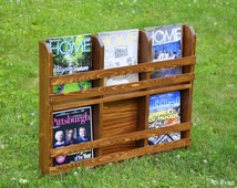 Popular items for wall magazine rack on Etsy
