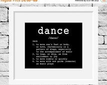ON SALE Dance Definition, Dancer, Dance Teacher, Dance Studio, Quotes ...