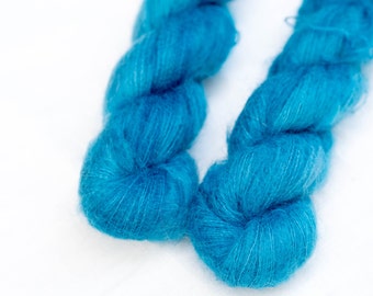 Unique peacock blue yarn related items | Etsy