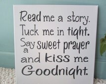 Popular items for read me a story sign on Etsy