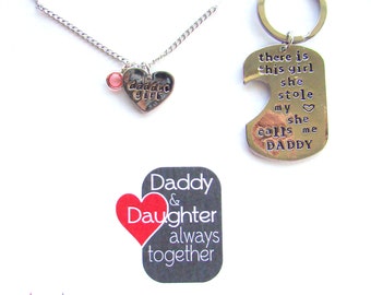 Father daughter ring | Etsy