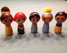 Popular items for peg doll set on Etsy