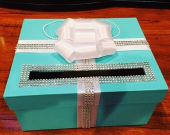 Unique bling card box related items | Etsy