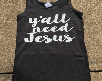 Christian tank top | Etsy