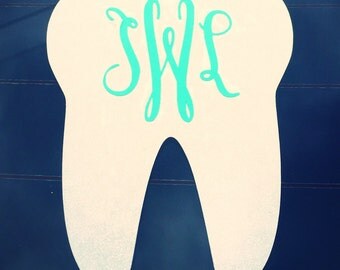 Tooth decal | Etsy