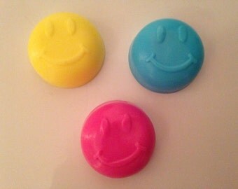 Smiley face soap | Etsy