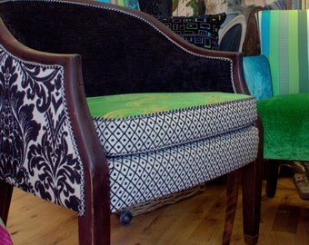 Kelly green chairs | Etsy