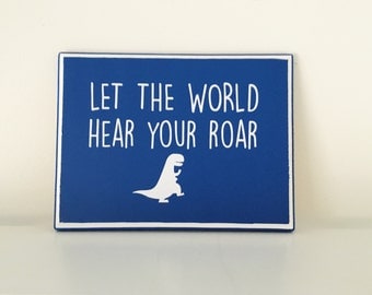 Dinosaur sign | Etsy