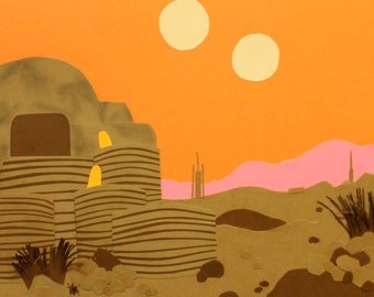 Star papercut | Etsy