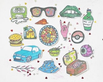 Trippy sticker | Etsy