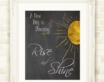 Rise n shine | Etsy