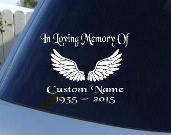 Rip car decals | Etsy