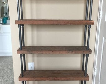 Black pipe shelf | Etsy