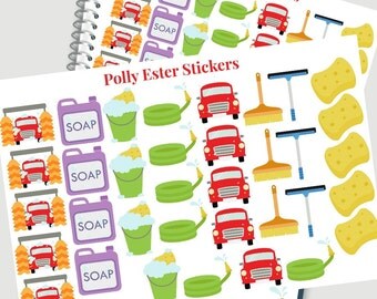 Car wash sticker | Etsy