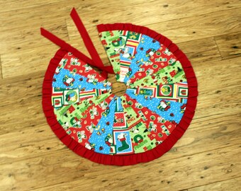 Fun handmade tree skirts and more by Gramstreeskirts on Etsy