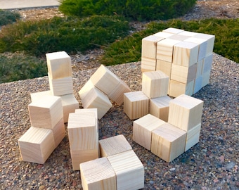 Wood block puzzle | Etsy