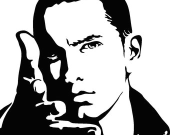 Eminem canvas | Etsy