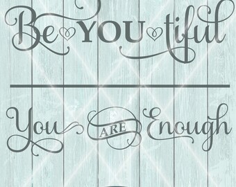 Be you tiful sign | Etsy