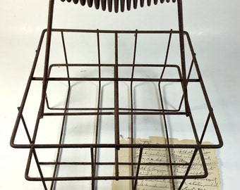 Milk bottle carrier | Etsy