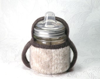 3 pack Canning Jar Sippy cup replacement lid by onerobinroad