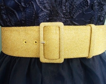 Plus size gold belt | Etsy