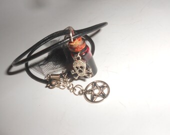 Blood vial necklace | Etsy