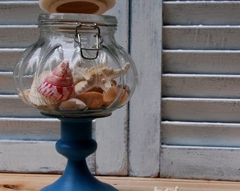 Beach cookie jar | Etsy