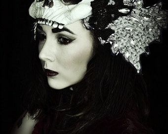 Bone headdress | Etsy