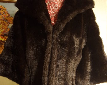Mink cape | Etsy