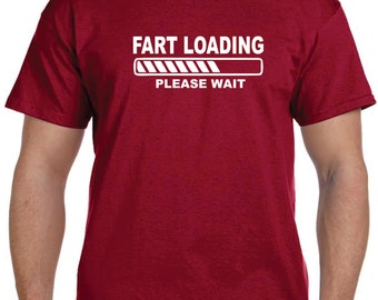 Fart loading t shirt | Etsy