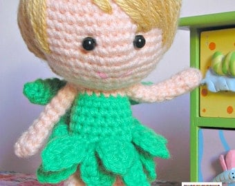 Crochet tinkerbell | Etsy