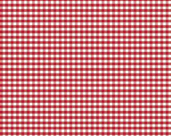 Red gingham check | Etsy