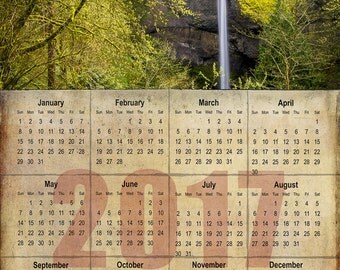 Waterfall desk | Etsy