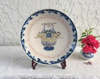 Delft Red Garniture Four Seasons 4 Charger Set Delfts Rood