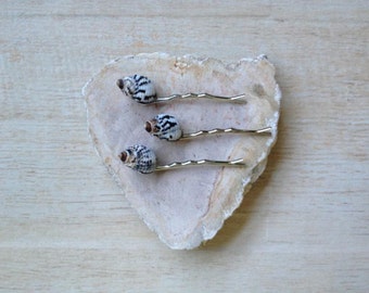 Shell Hair Pin Ocean Hair Style Bobby Pin by BeachDaisyJewelry