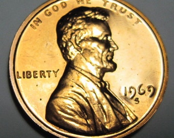 1969 penny | Etsy